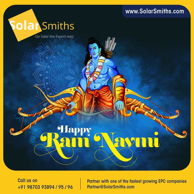 May Lord Ram Shower his blessings on you and on your family. Wish you ...